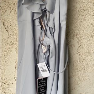 Wayf | Dresses | Wayf The Riley Laceup Back Wrap Evening Dress | Poshmark